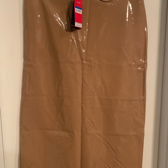 Commando | Skirts | Commando Patent Midi Skirt Cocoa Color | Poshmark